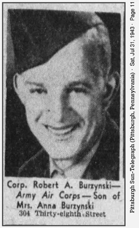 BURZYNSKI, Robert A. | Lawrenceville Historical Society